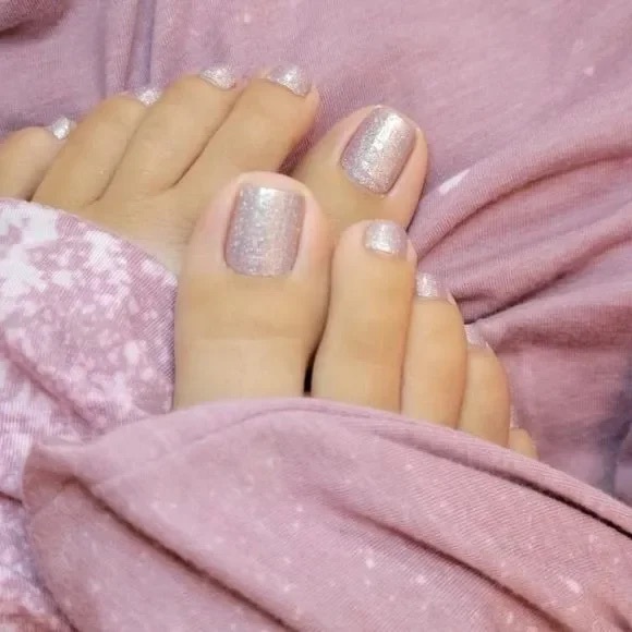 Color Street | Makeup | Color Street Pedicure Moonburst Dusty Pink ...